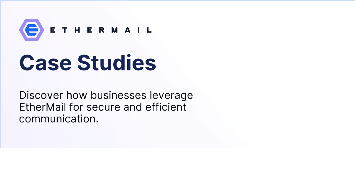 Case Studies | EtherMail