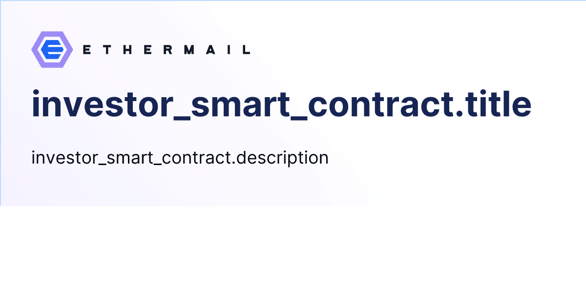investor_smart_contract.title | EtherMail